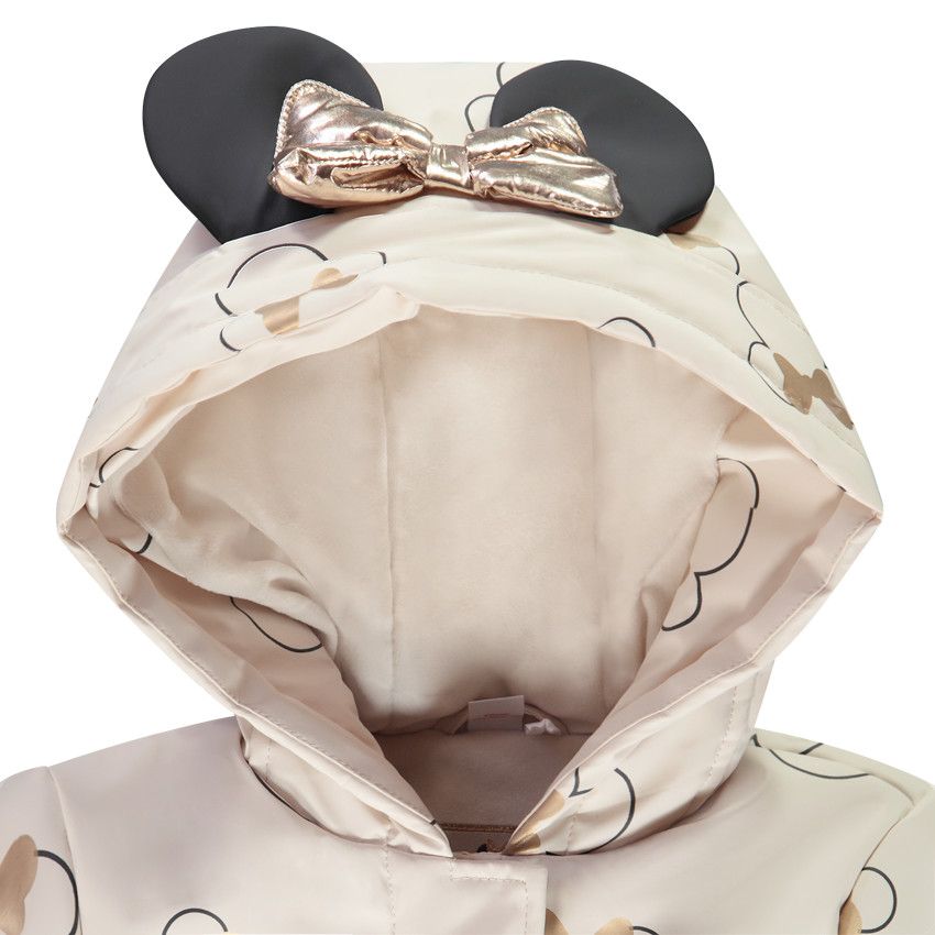 Orchestra Parka aus Gummi mit 3D-Druck und Minnie Disney-Ohren für ...