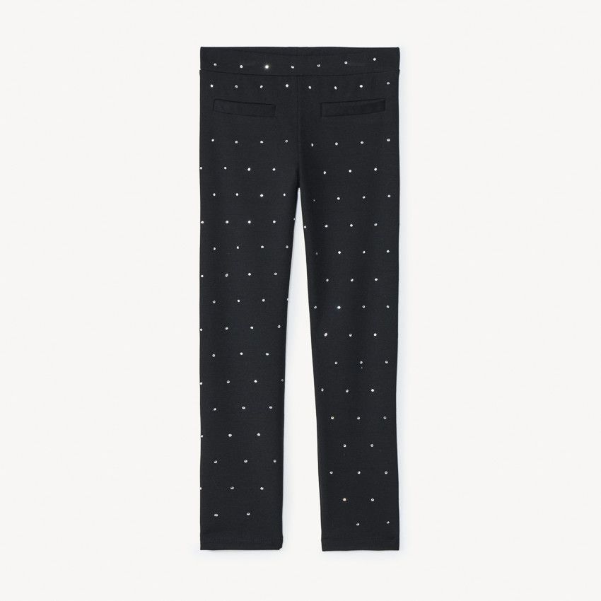 Orchestra Milano and rhinestone long johns for girls Black - 6 years ...