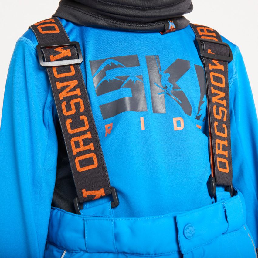 Orchestra Boys' ski trousers with fancy removable braces Blue - 3 years ...