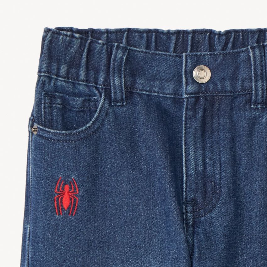 Orchestra Jean droit Spider-Man Marvel pour garçon Bleu - 5 ans - Jean ...