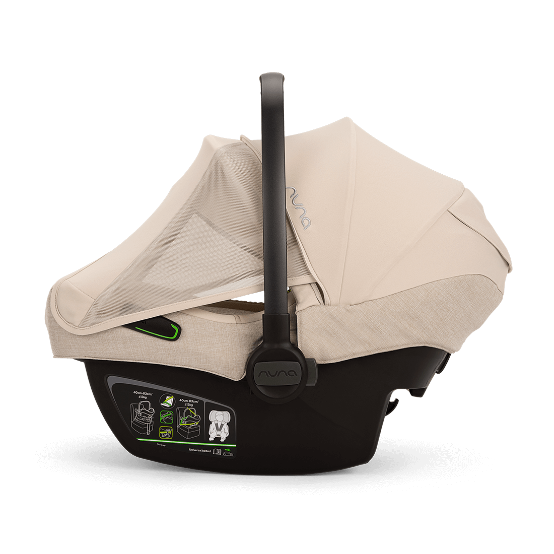 NUNA Pipa Next car seat biscotti - Group 0+ (0 to 13kg) - Car seats ...