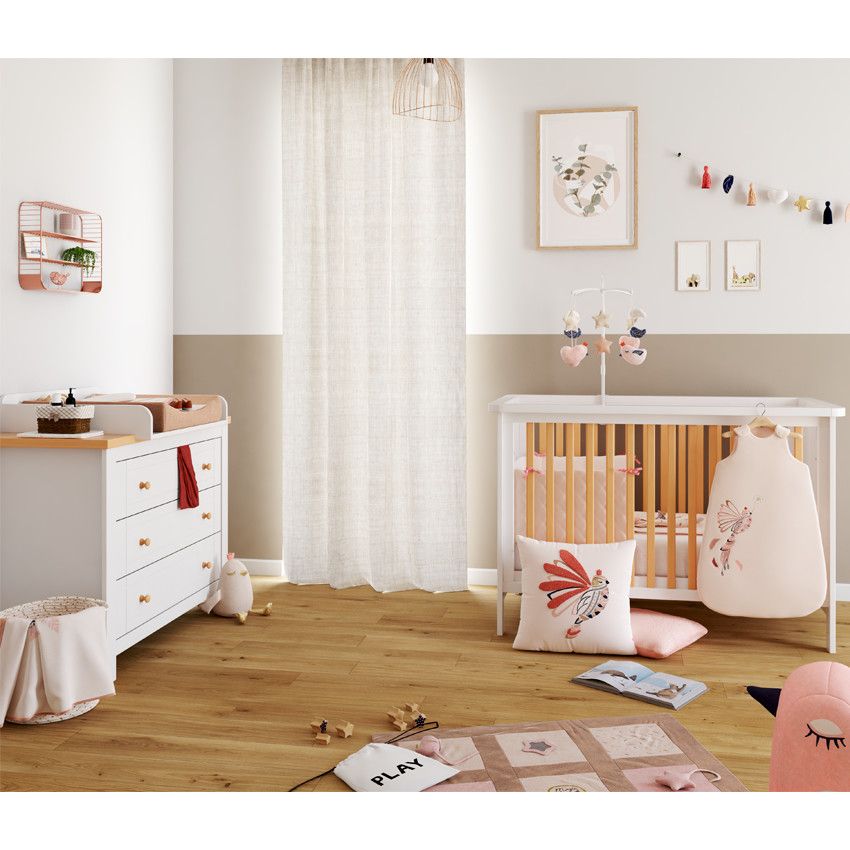 PREMAMAN Mobile musical Magic bird Rose clair - Mobile musical - Éveil ...