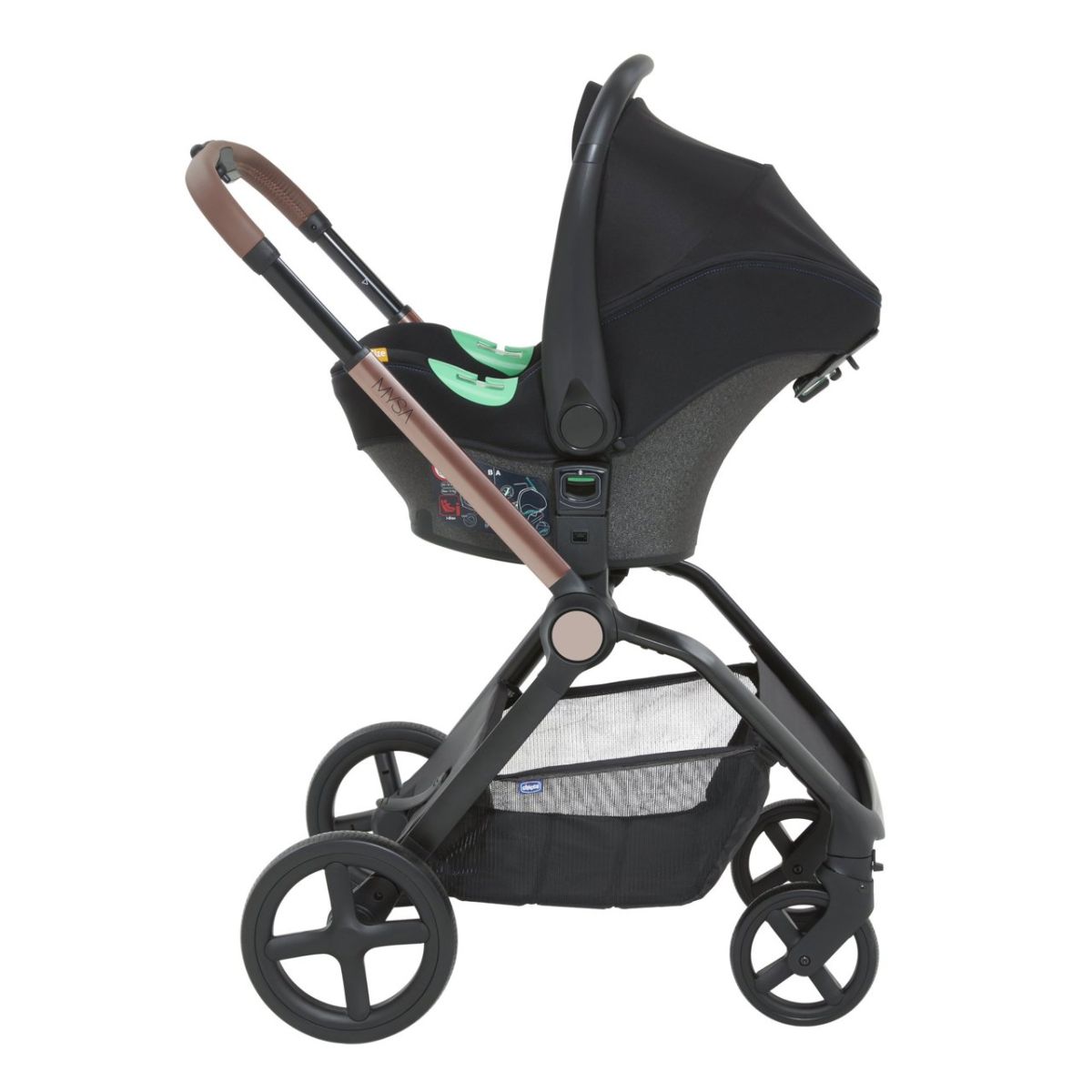 CHICCO Fast-in adapters for Recaro Avan car seat and Mysa pushchair ...