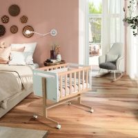 MICUNA You&Me Plus mini cododo cradle white/natural - Cradle and ...