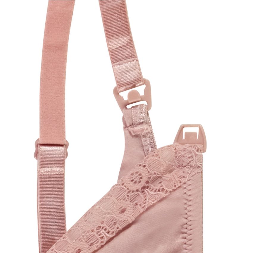 PREMAMAN Pregnancy and nursing bra Rose - 100B - Lingerie - Mommy ...