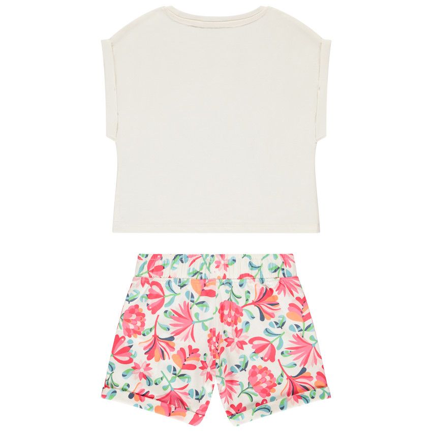 Orchestra Girl's floral 2-piece set Ecru - 10 years old - Swimsuit and ...