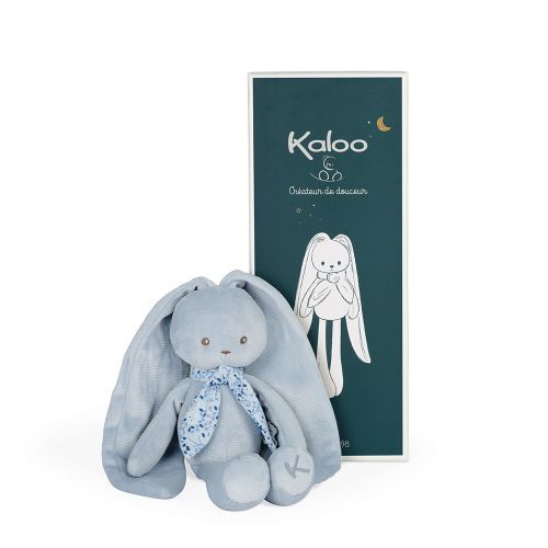 KALOO Rabbit plush 35cm blue - Soft toy and plush - Awakening and games ...