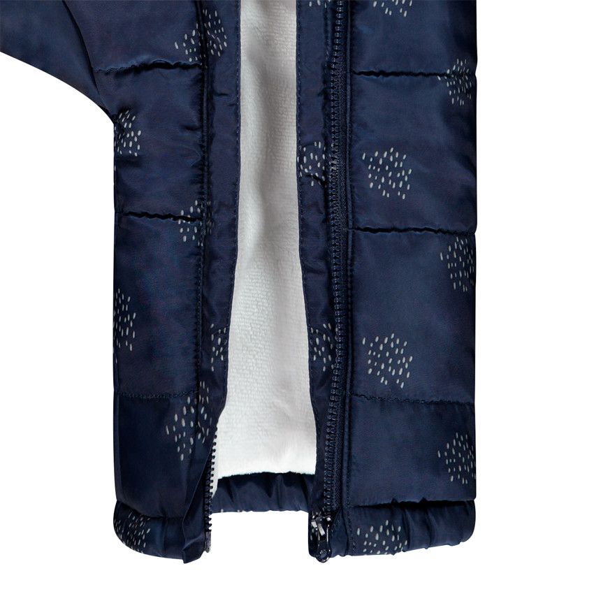 Orchestra Fancy patterned baby girl jumpsuit Blue - 3 months - Jacket ...