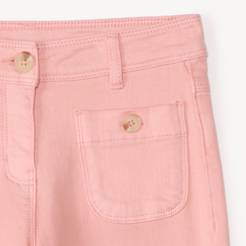 Orchestra Jean large uni à boutons imitation corne pour fille Rose - 8 ...