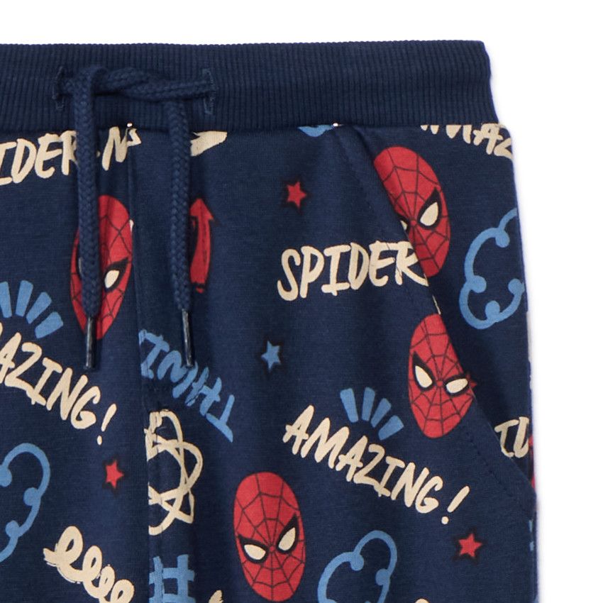 PREMAMAN Jogging imprimé Spider-Man Marvel pour bébé garçon Bleu - 18 ...