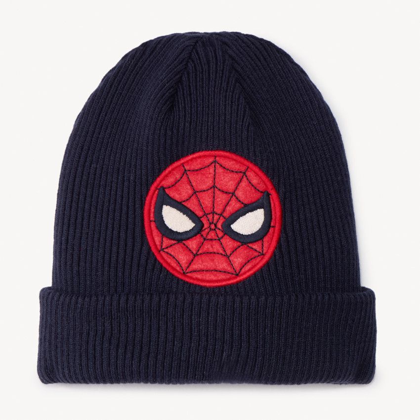 Orchestra Boy's Spider-Man Marvel ribbed knit hat Blue - 56 ...