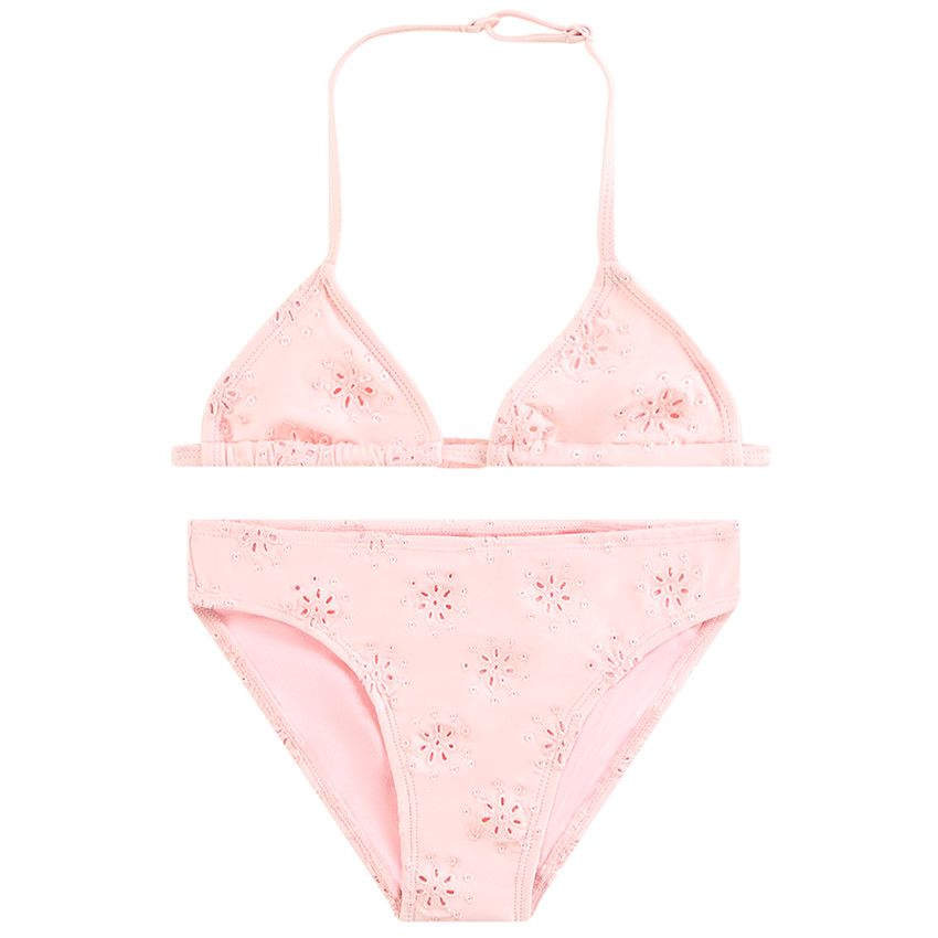 Orchestra Maillot De Bain 2 Pièces Triangle En Broderie Anglaise Pour