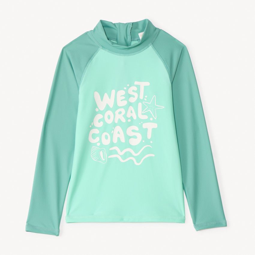 Orchestra Langarmshirt mit UV-Schutz und Fantasiedruck für Jungen Grün ...