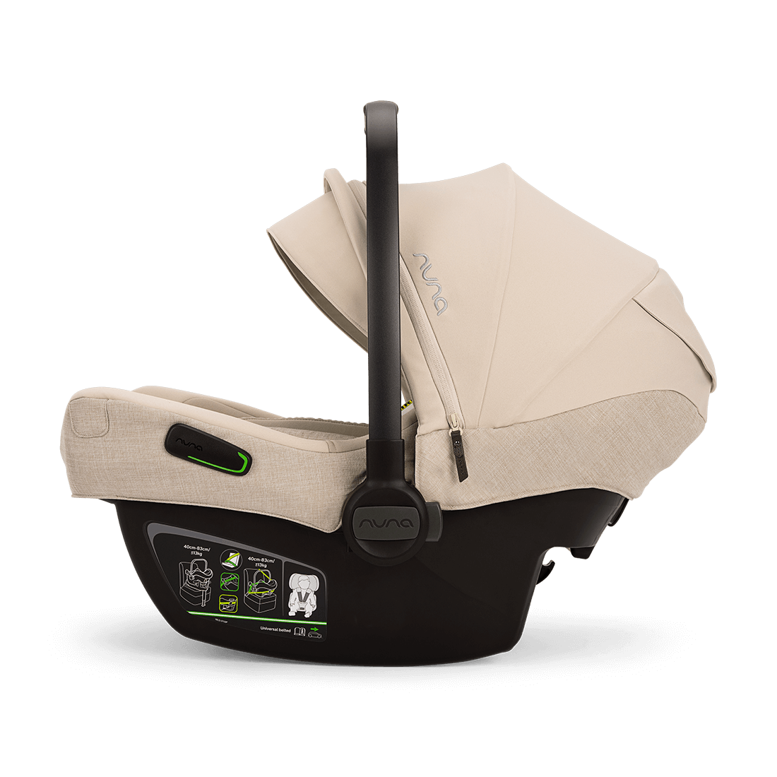 NUNA Pipa Next car seat biscotti - Group 0+ (0 to 13kg) - Car seats ...