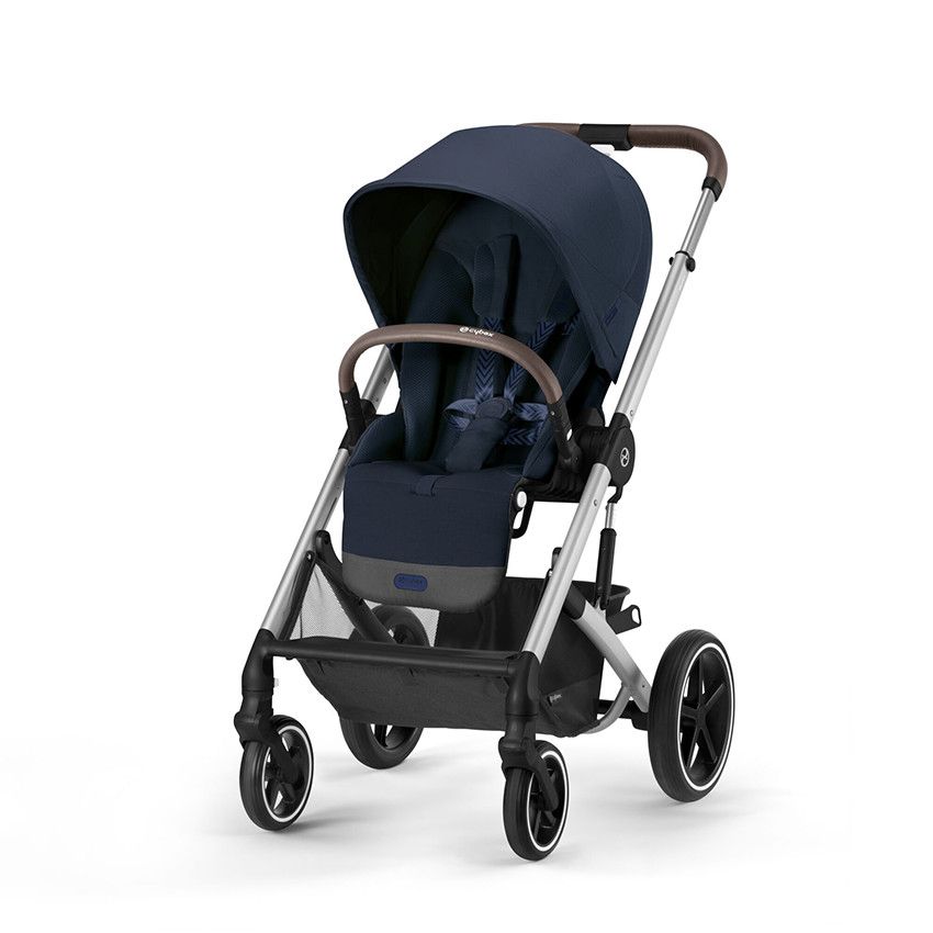 CYBEX Balios S Lux 2023 Stroller - Black Frame / Moon Black Seat ocean ...