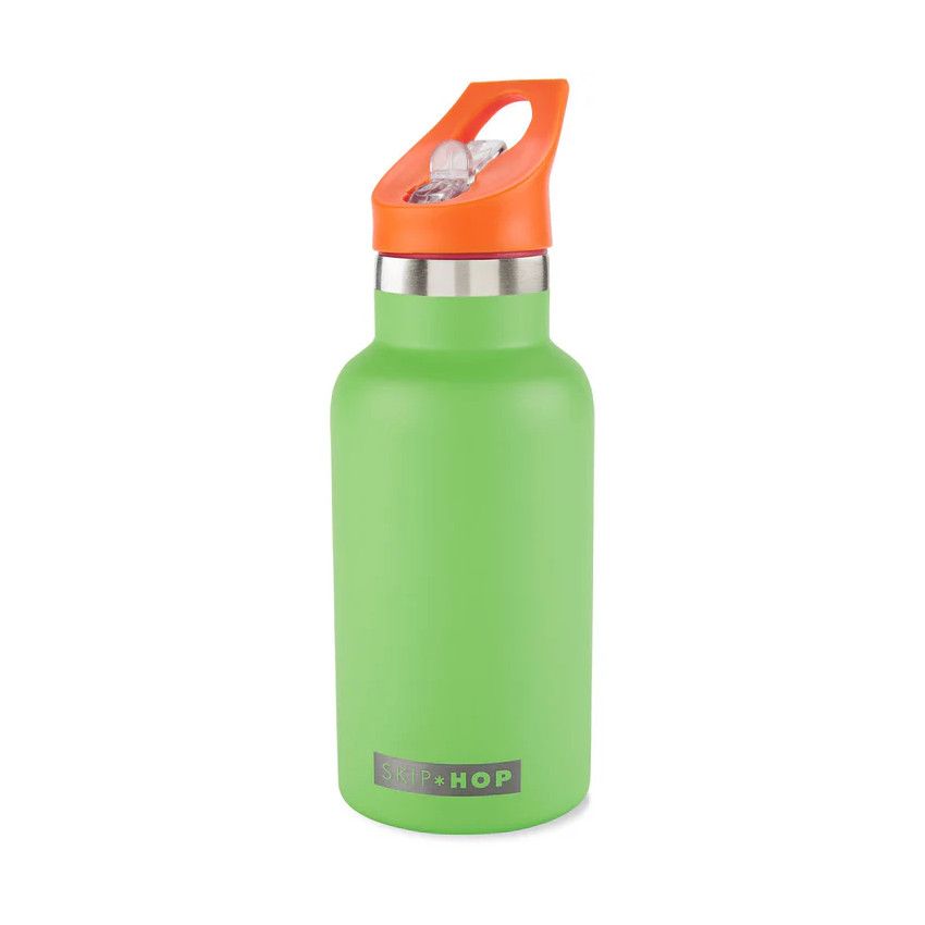 SKIP HOP GOURDE Sport bottle with blue sticker green - Cups, glasses ...