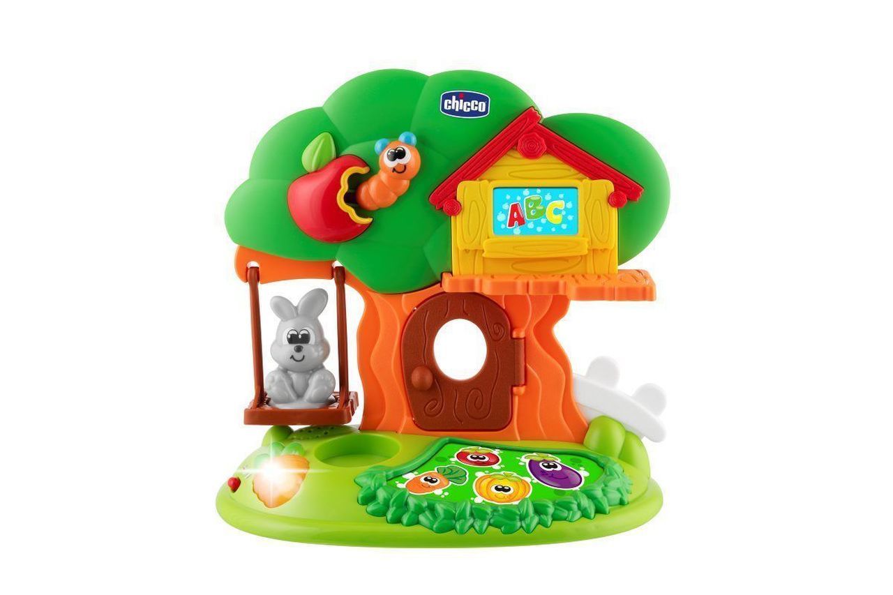 CHICCO Rabbit house toy tree - Toy 2nd age - Awakening and games ...