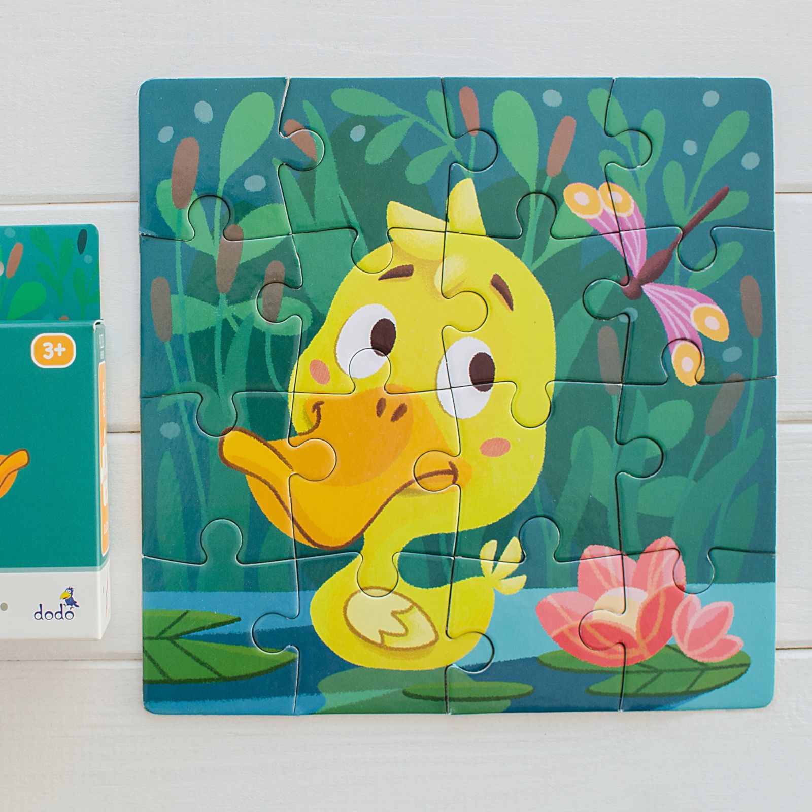 DODO Puzzle 16 pièces 36M+ canard - Jouet 2ème âge - Éveil et jeux ...