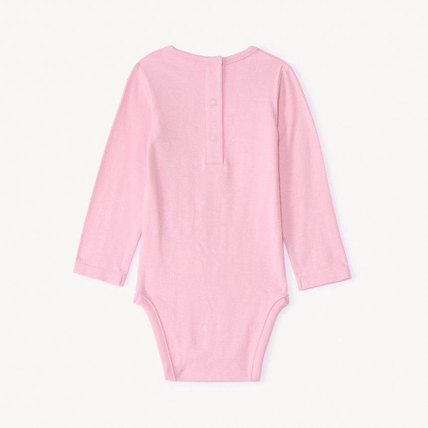 Orchestra Lot de 3 bodies manches longues unis pour bébé fille Blanc ...