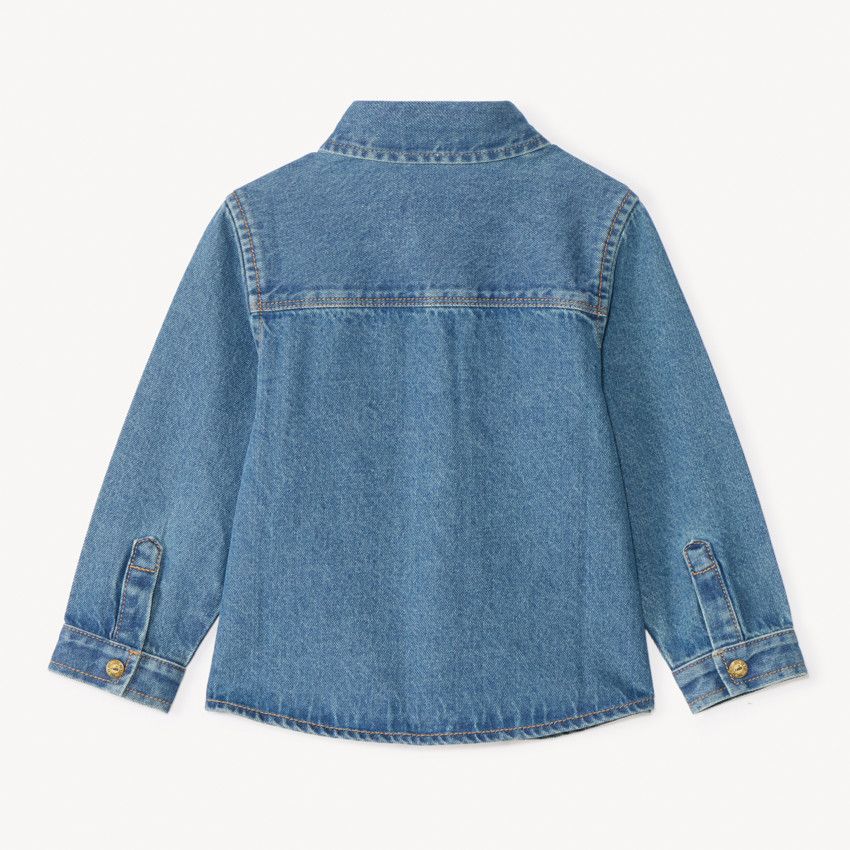 Orchestra Sailboat embroidered denim jacket for baby boys Blue - 23 ...
