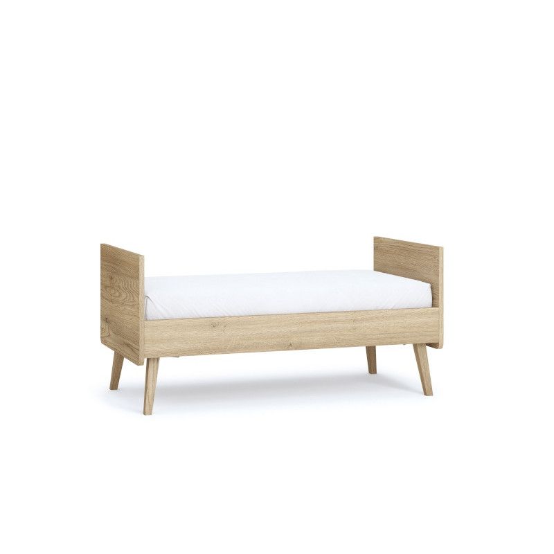 VOX Vintage Fresh 70x140 bed wood/white - 70x140 cm convertible beds ...